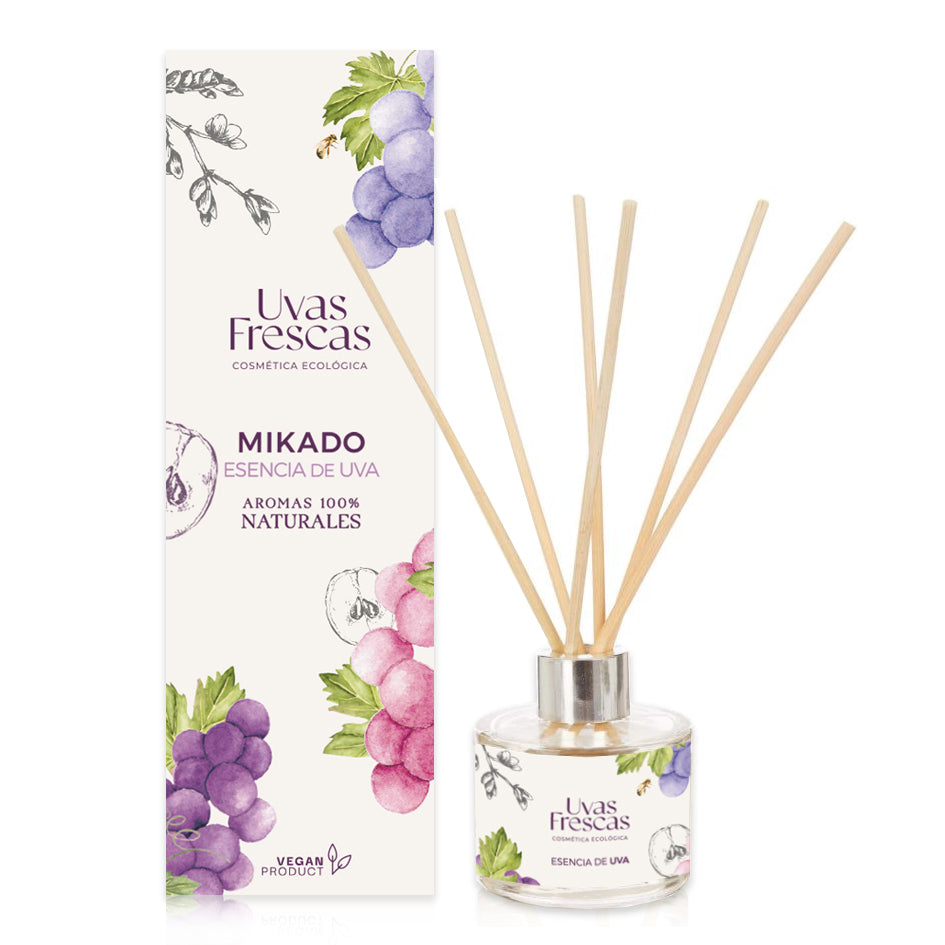 Uvas Frescas Reed Diffuser (Mikado) – Organic Cosmetics Company
