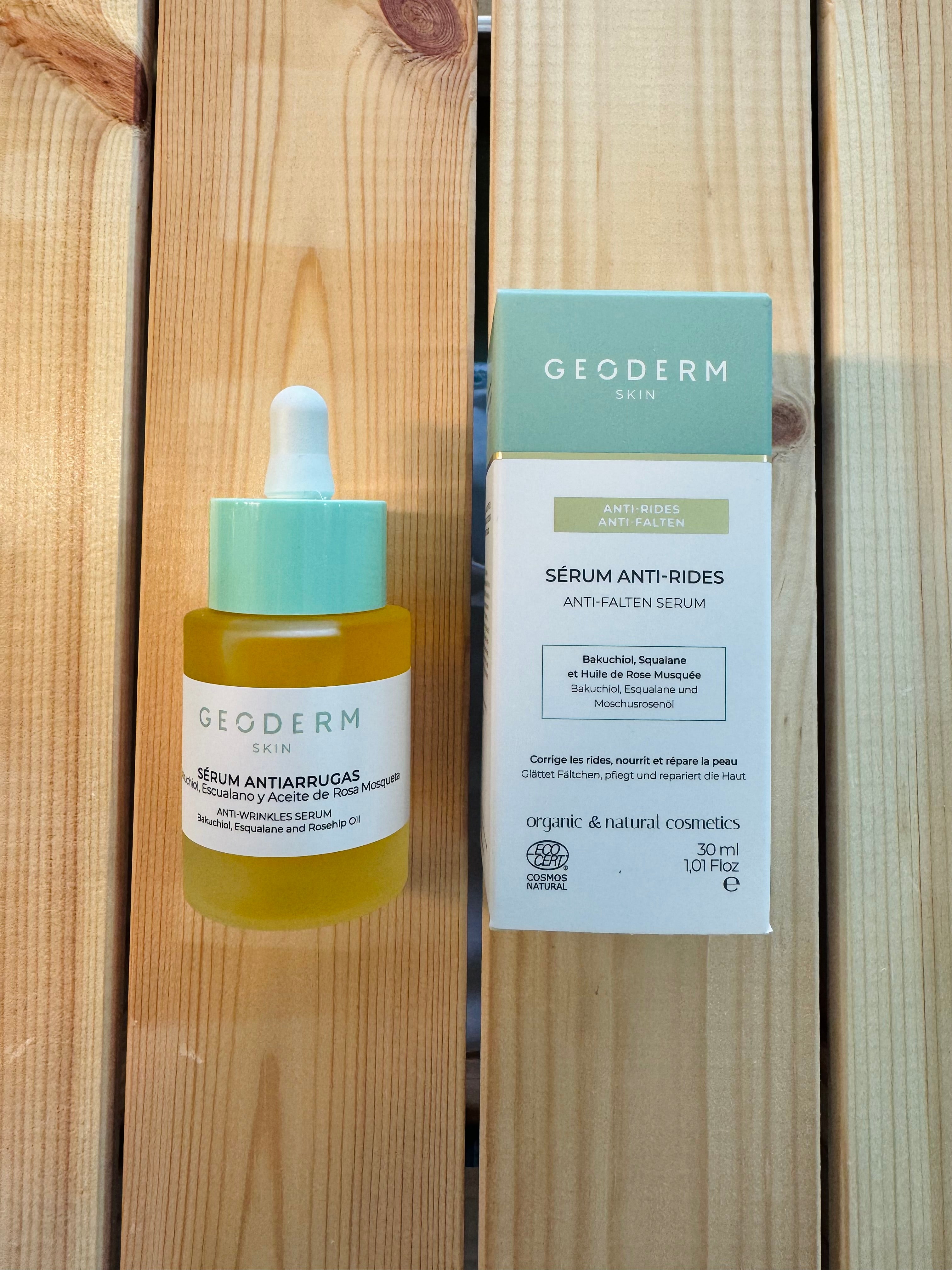 GEODERM Organic Anti Wrinkle Serum – Organic Cosmetics Company